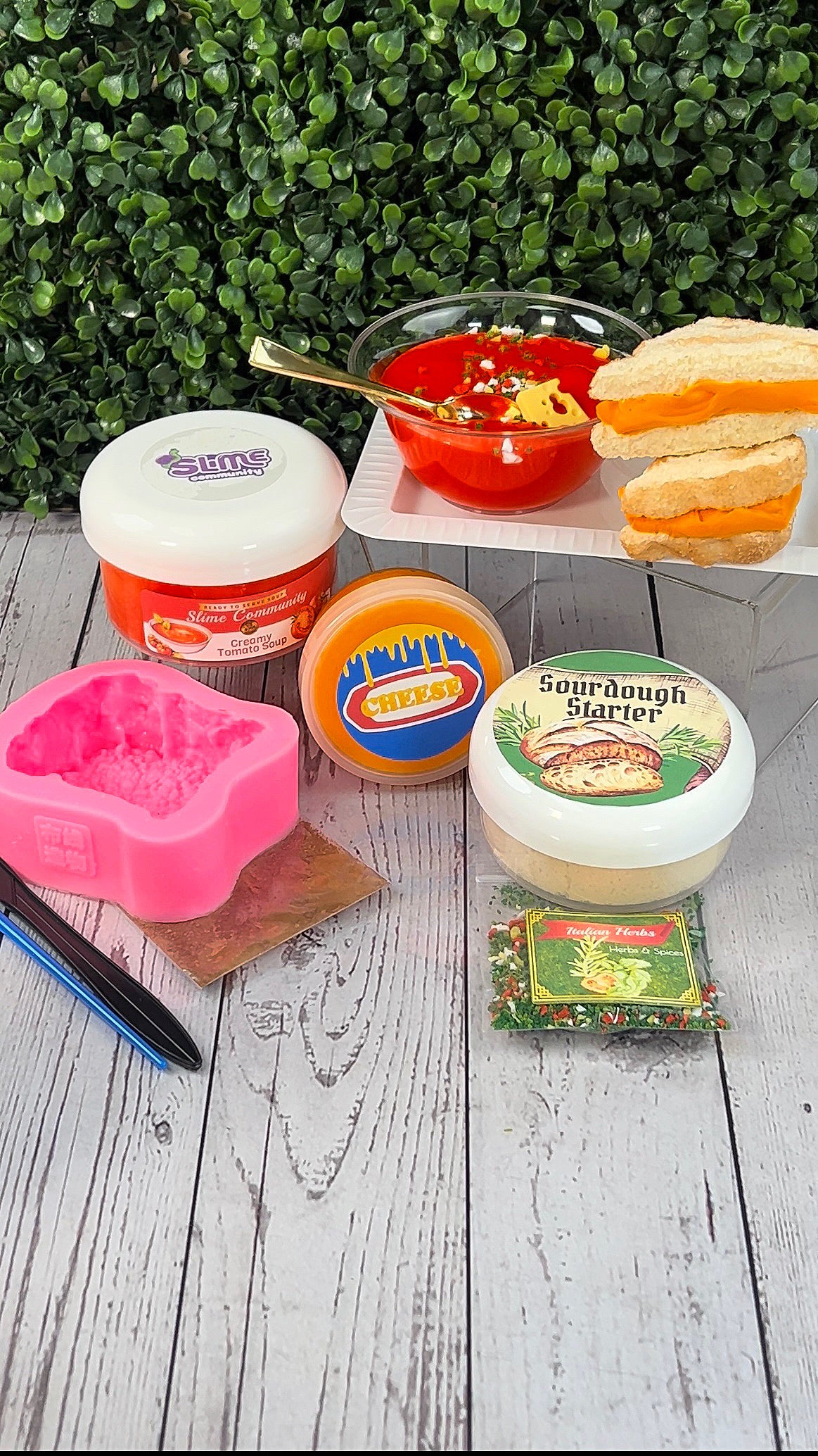 Slime Baking Kit-Grilled Cheese & Tomato Soup – Slime Community