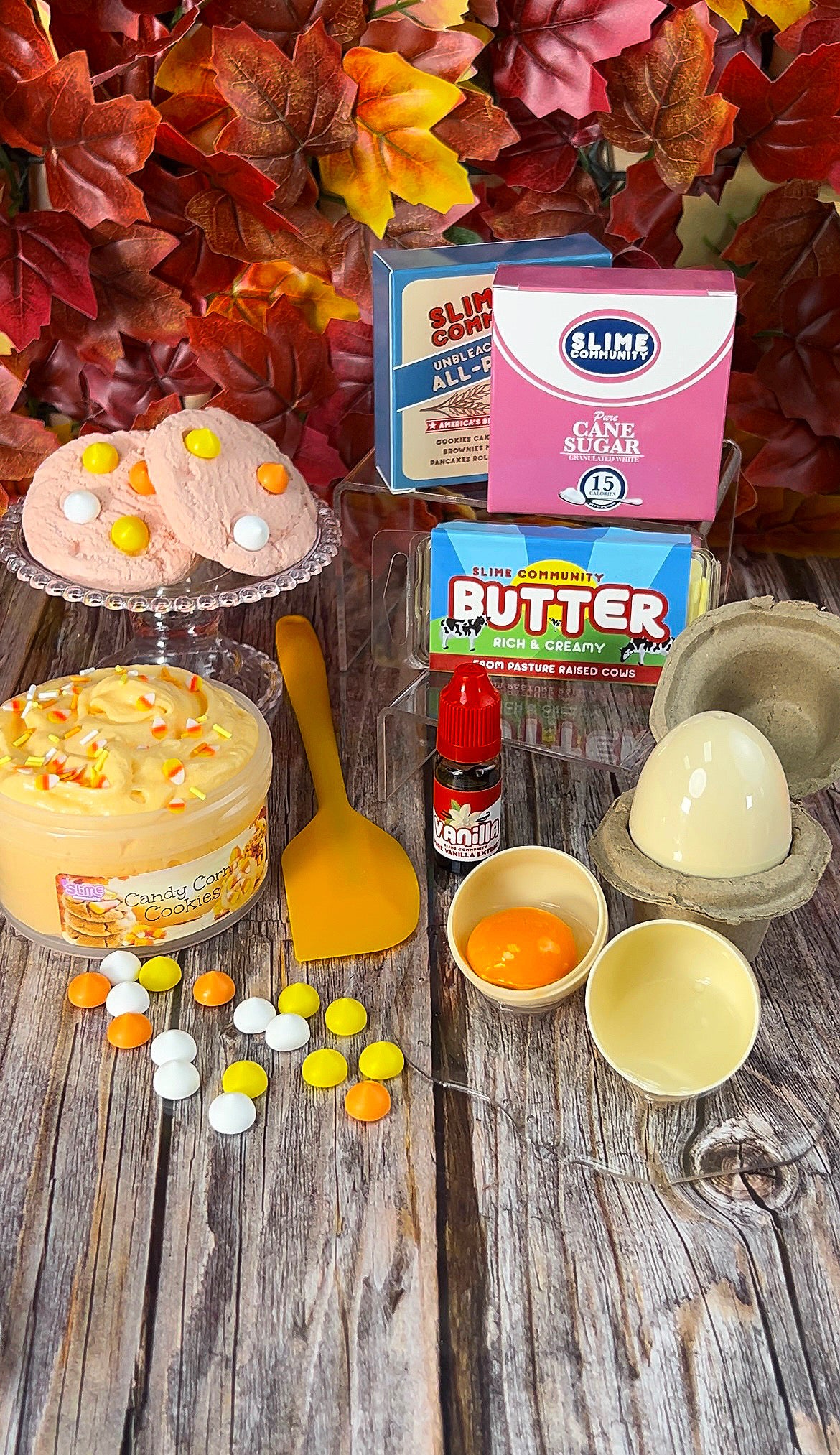 Slime Baking Kit-Candy Corn Cookie Kit – Slime Community